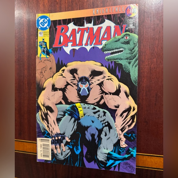 DC Comics | Art | Batman Comic Book With Bane Cover Vintage | Poshmark